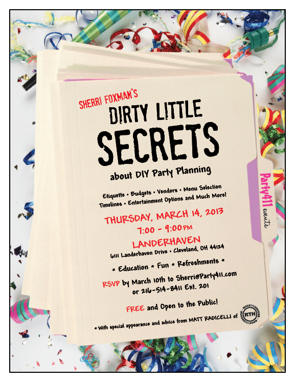 DIY Party Planning Event | Rock The House